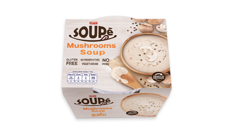 Mushroom Soup - UFC REFRESH COCONUT WATER