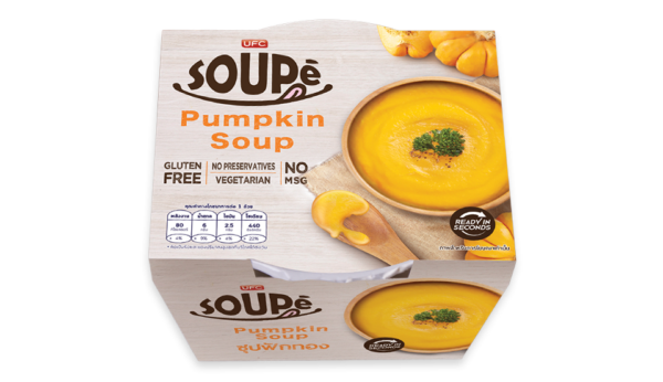 Pumpkin Soup - UFC REFRESH COCONUT WATER