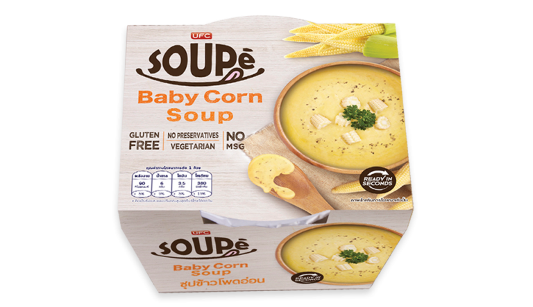 Baby Corn Soup - UFC REFRESH COCONUT WATER