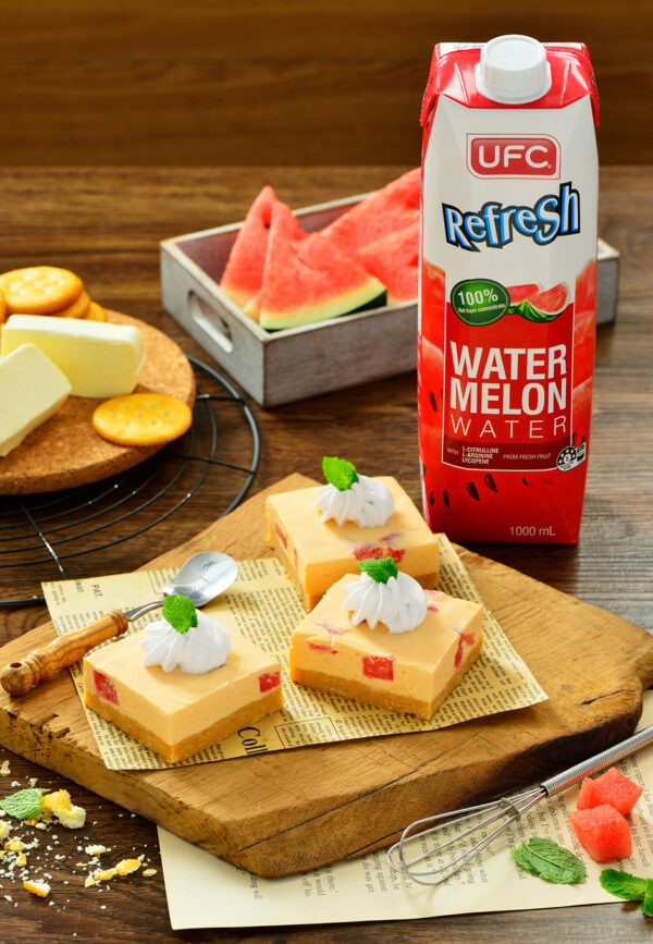 Watermelon Cheese Bar - UFC REFRESH COCONUT WATER