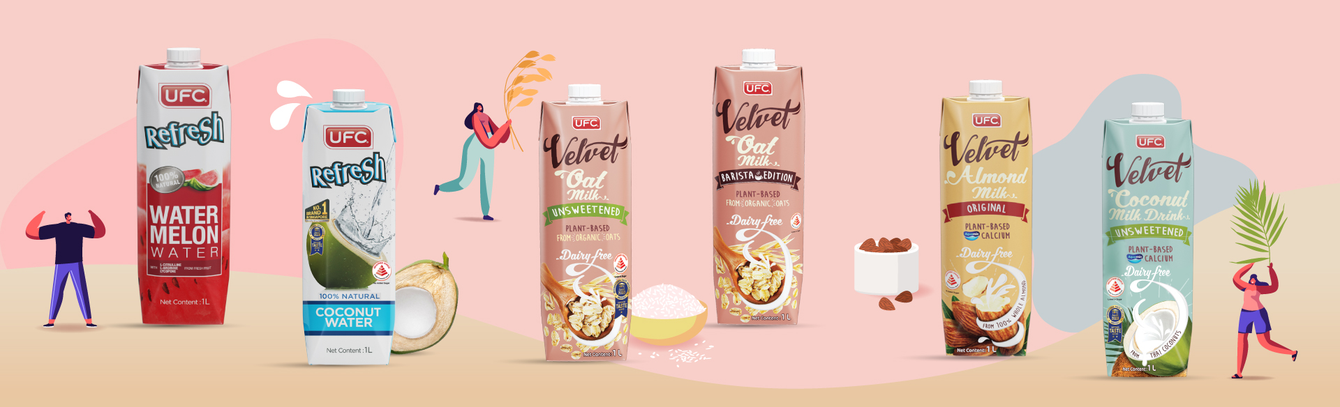 Products - UFC REFRESH COCONUT WATER