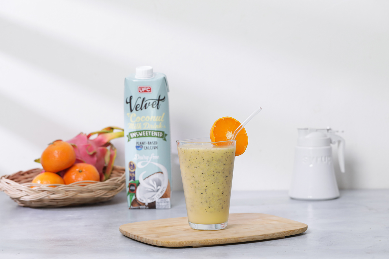 Dragon Fruit Citrus Frappe - UFC REFRESH COCONUT WATER