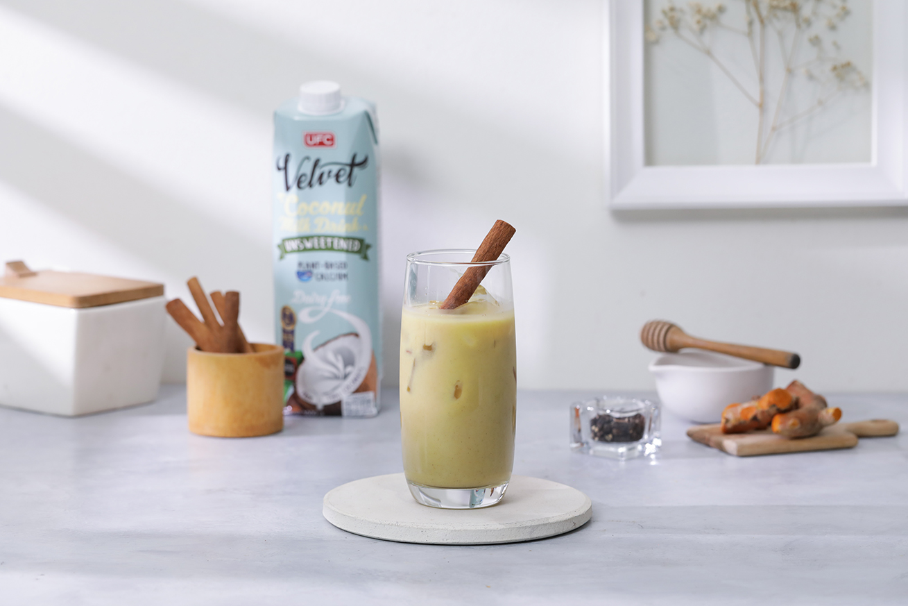 Aromatic Golden Milk - UFC REFRESH COCONUT WATER