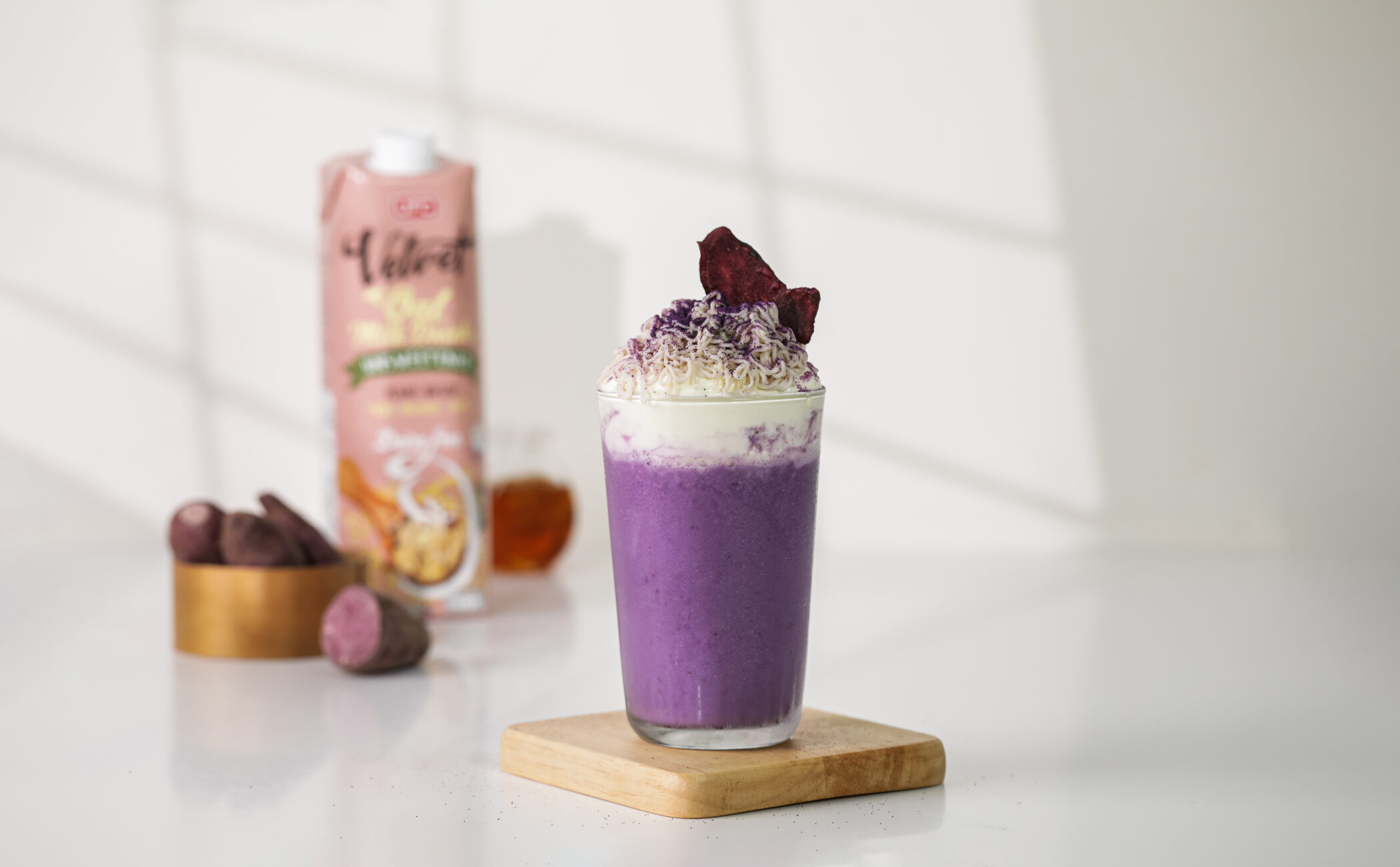 Sweet Purple Potato with Mont Blanc Taro - UFC REFRESH COCONUT WATER