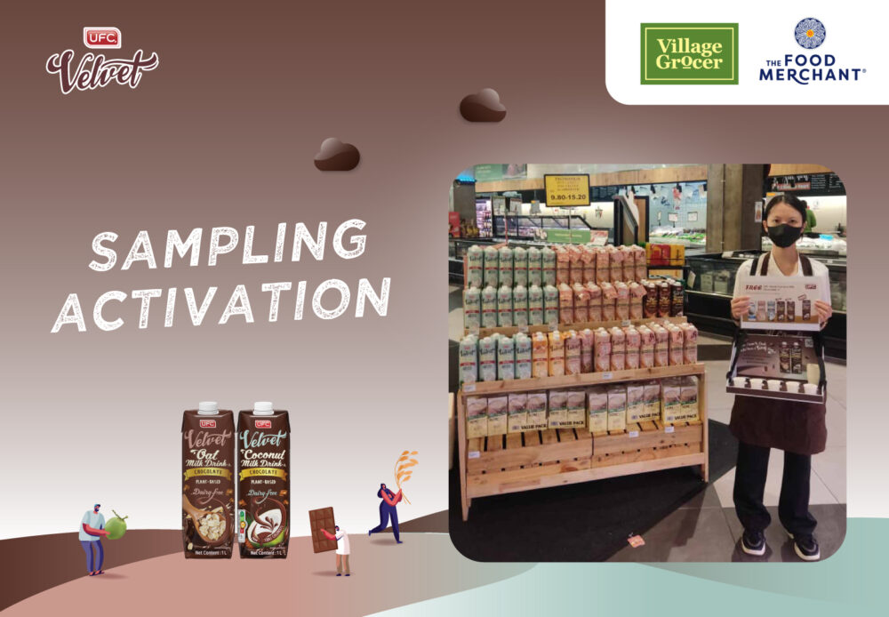 UFC Velvet Sampling Activation - UFC REFRESH COCONUT WATER