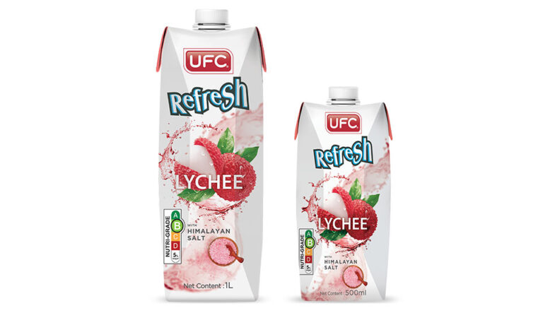 Lychee with Himalayan Salt - UFC REFRESH COCONUT WATER